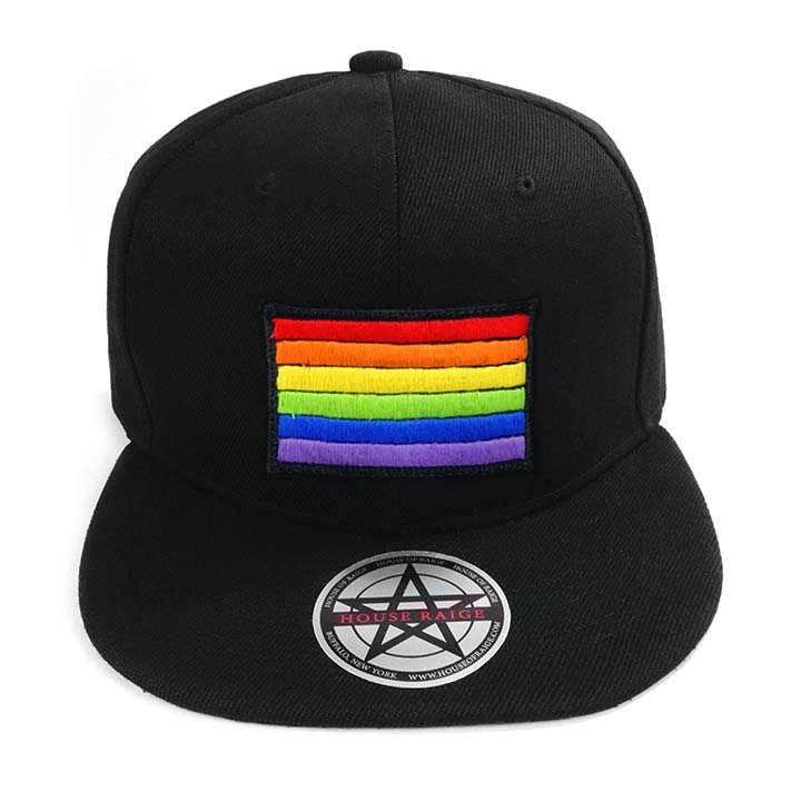 Pride Flag Snapback Hat ⋆ House of Raige
