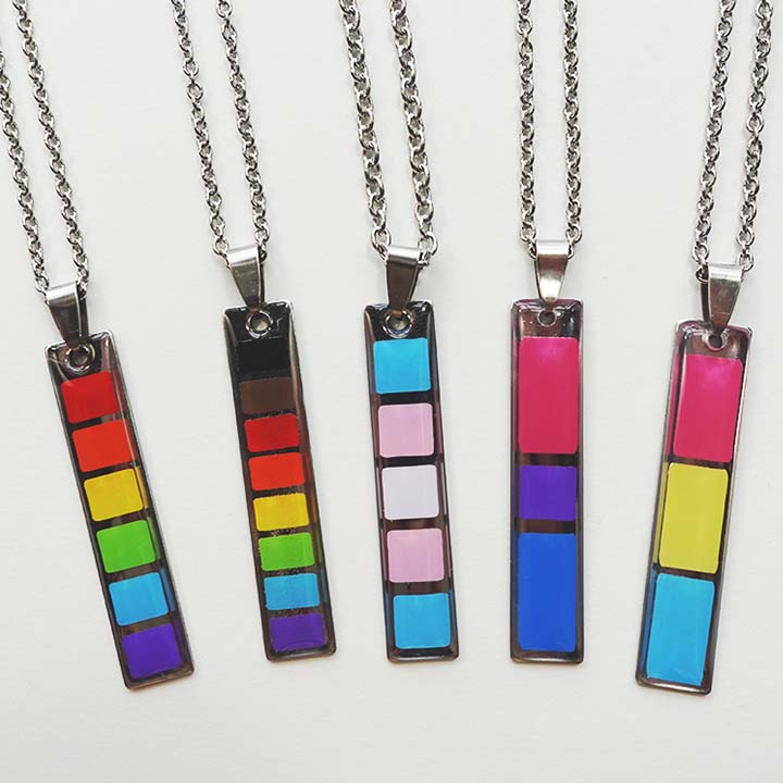 Pride Flag Pendant ⋆ House of Raige