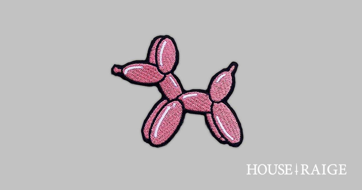 Balloon Dog Embroidery Patch ⋆ House of Raige